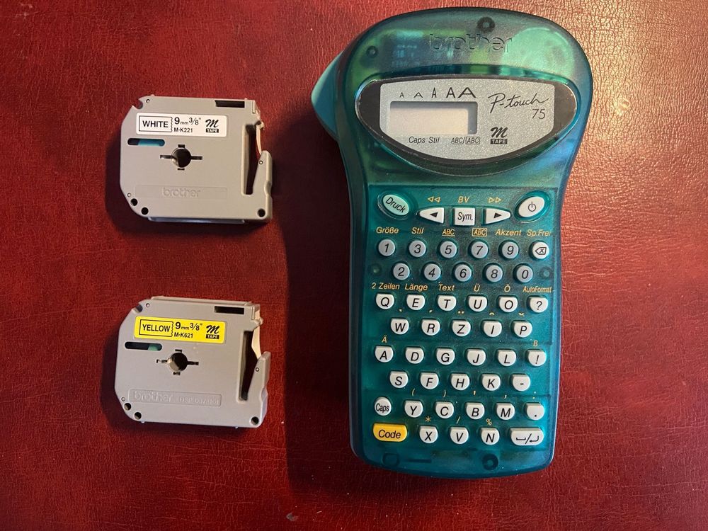 Brother Ptouch 75 Beschriftungsgerät | Kaufen auf Ricardo
