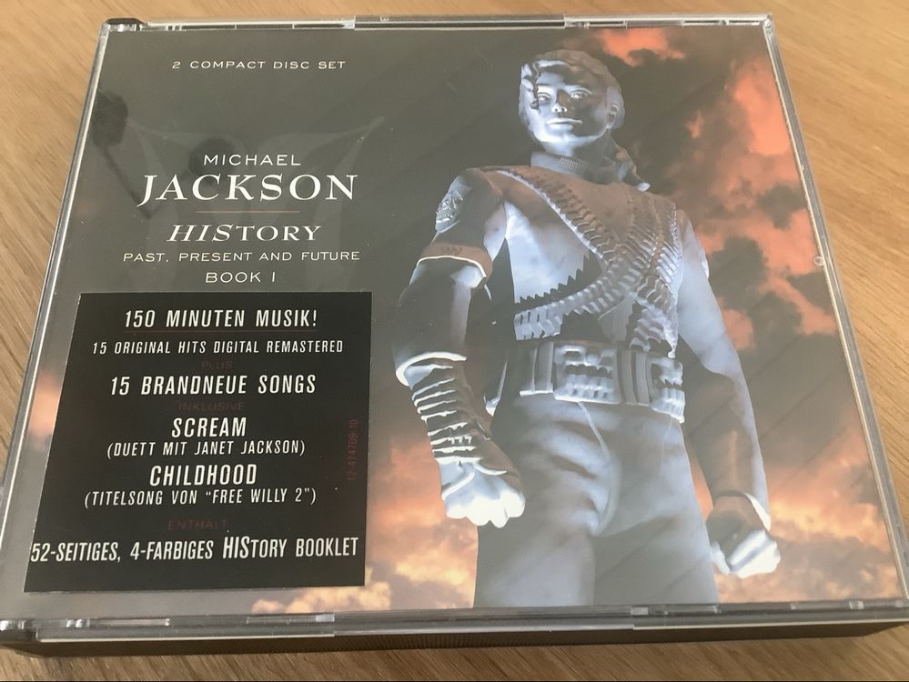 Michael Jackson - HIStory - Doppel-CD - (Gebraucht) in herzogenbuchsee ...