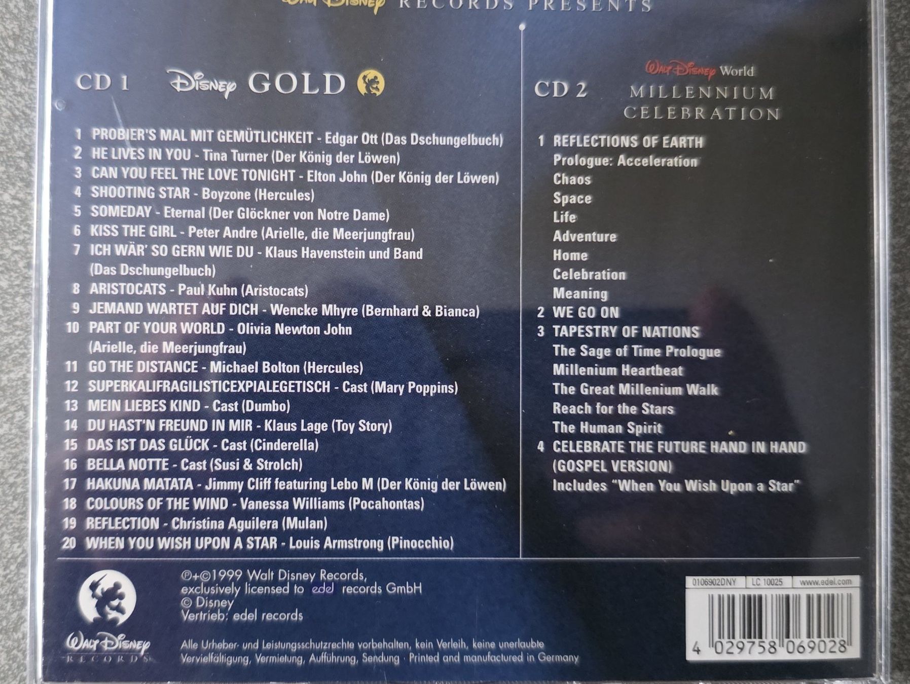 Disney Gold - Original Motion Picture Soundtrack CD (Gebraucht) in ...