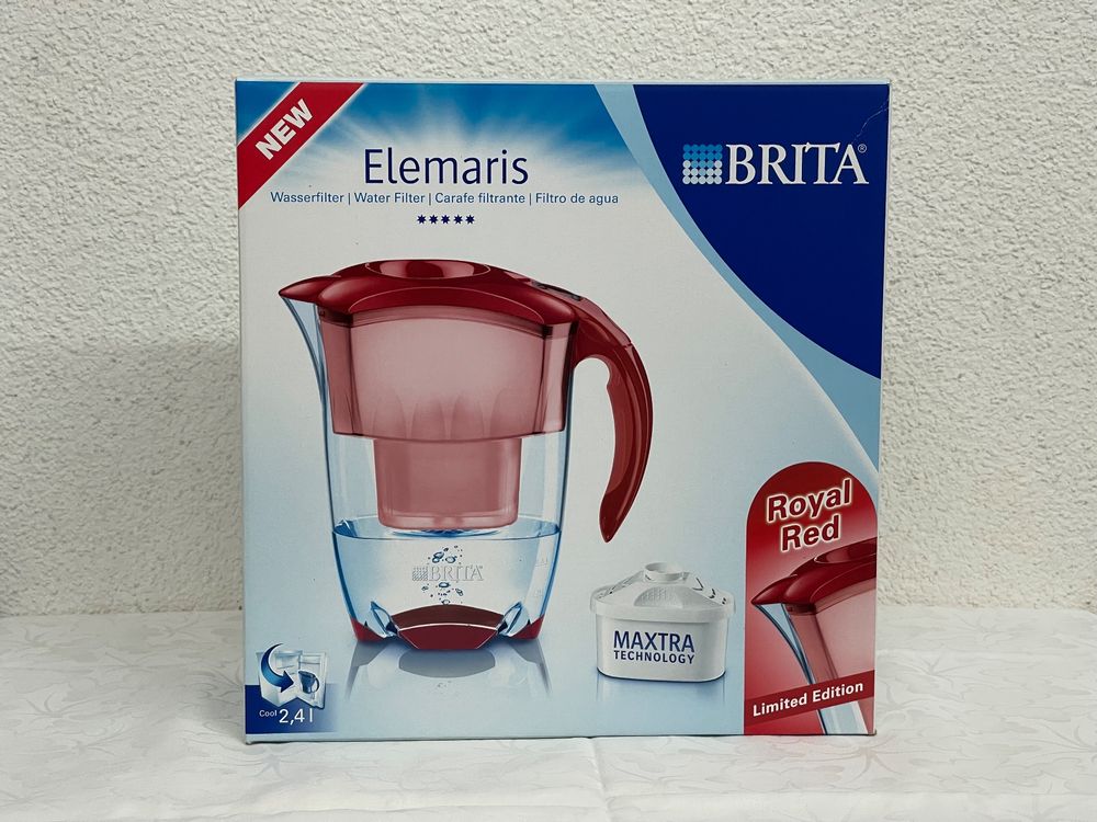 Brita Wasserfilter Elemaris - Royal Red (Neu und originalverpackt) in ...