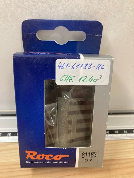 Roco H0 61183 Set: Schwellenendstücke (Neu und originalverpackt) in ...