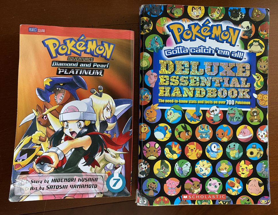 2 Pokémon Bücher: Deluxe Essential Handbook & Adventures (Gebraucht) in ...