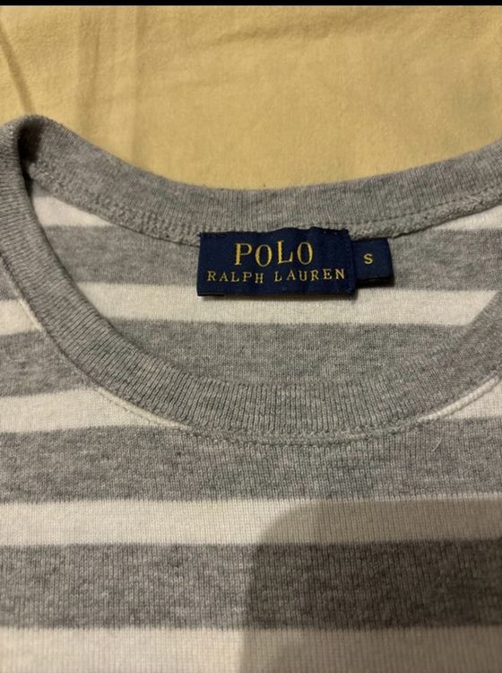 Polo Ralph Lauren, Taglia S, A Righe Grigio/Bianco 👕 46 (Usato) a ...