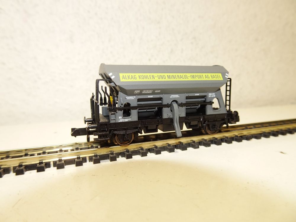 Fleischmann Güterwagen SBB Alkag Kies Kohle Spur N 8511 (Neu (gemäss ...