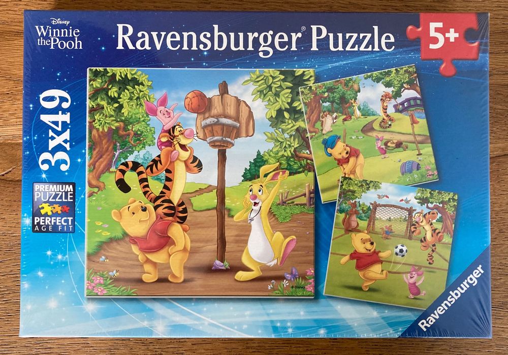 Ravensburger Puzzle - Winnie Pooh - 3x49 (Neu und originalverpackt) in ...