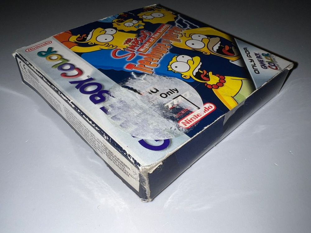 GBC - Simpsons: Night of the living Treehouse of Horror OVP | Kaufen ...
