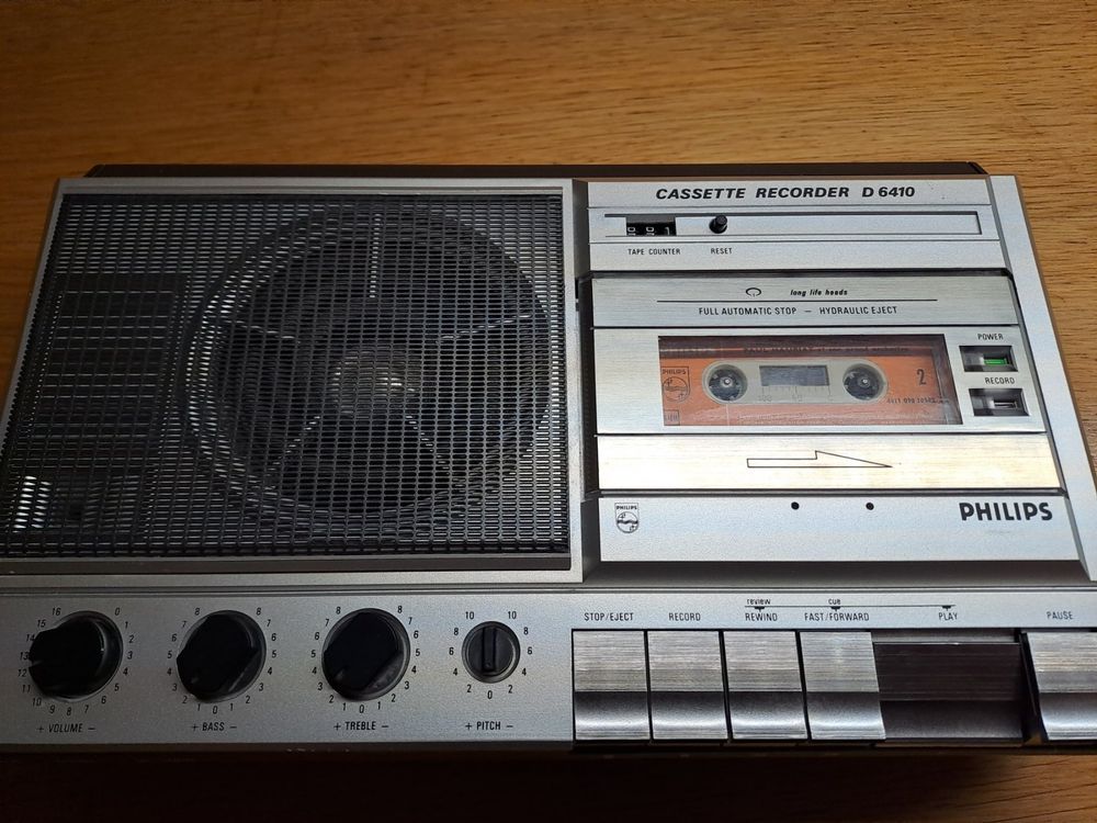 Philips Cassette Recorder D 6410 Kassettenrecorder (Gebraucht) in ...