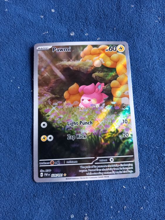 Pawmi Illustration Rare (EN) Paldean Fates - PAF 226/091 (Neu (gemäss ...