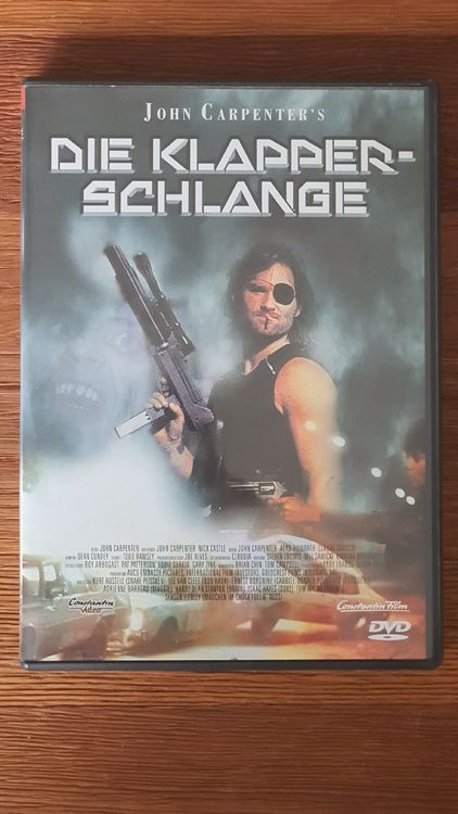 John Carpenter's Escape From New York DVD Die Klapper-Schlan (Gebraucht ...
