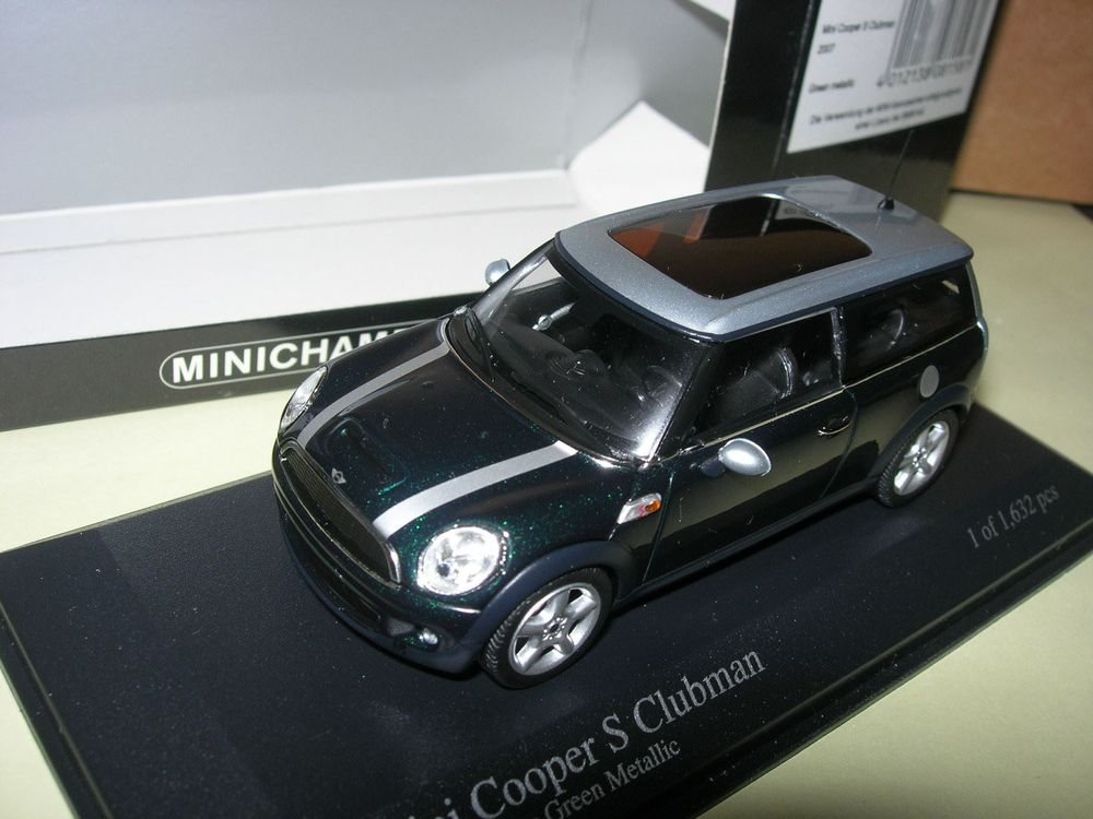 Mini Cooper S Clubman 2007 grün * Minichamps 1:43 (Neu und ...
