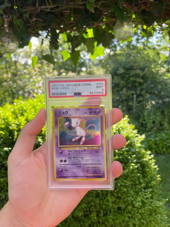Mew Holo 1997 jpn aus Fossil, PSA9 | Kaufen auf Ricardo