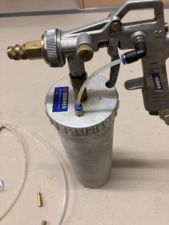 BERNER Druckbecherpistole mit Zubehör (Hohlraumbehandlungen) (Gebraucht ...