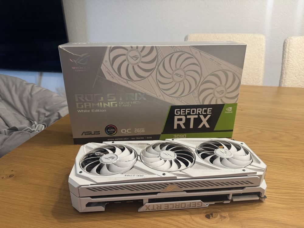 ASUS ROG Strix RTX 3090 White Edition - Top Zustand! | Kaufen auf Ricardo