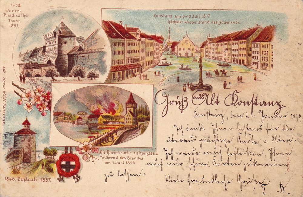 ° Gruss aus Alt Konstanz (Litho) (Gebraucht) in Hombrechtikon für CHF 6.1 – mit Lieferung auf ...