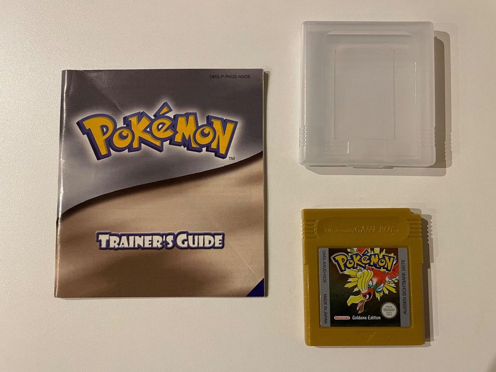 Pokemon Gold / Goldene Edition Nintendo Game Boy Color (Gebraucht) in ...