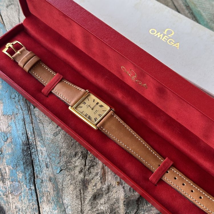 OMEGA De Ville Quartz Tank Watch, Cal. 1350 | Kaufen auf Ricardo