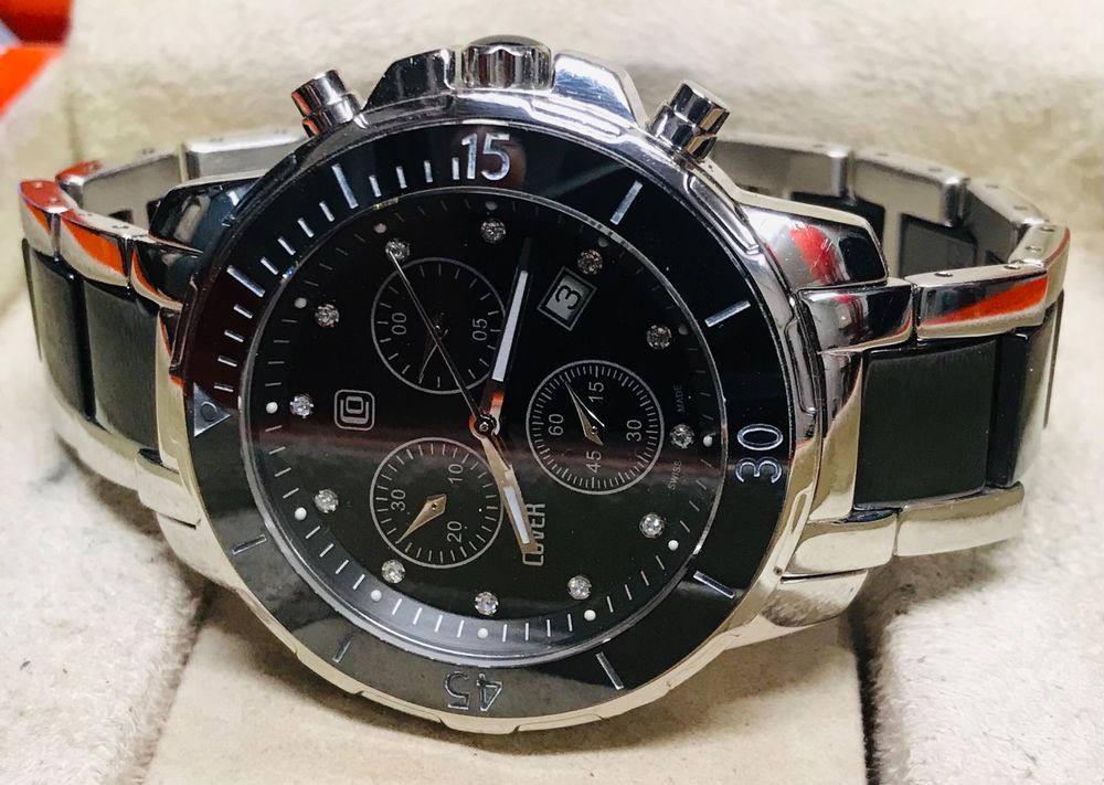 COVER Chronograph ETA Herrenuhr ( Neupreis : 395 CHF ) (Gebraucht) in ...