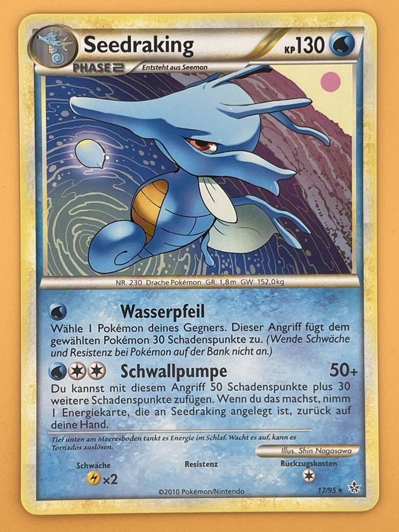 Seedraking 17/95 Rare Pokémon HG&SS Unleashed ab 1.- (Neu (gemäss Beschreibung)) in Uster für ...