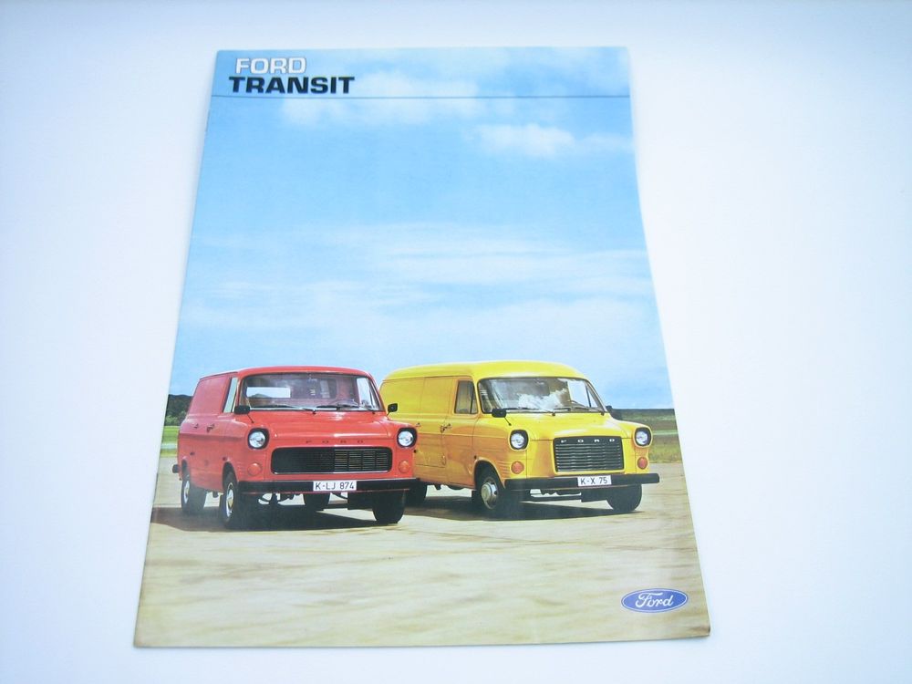 Ford Transit alter Prospekt 1977 (Gebraucht) in Zürich für CHF 5 – mit ...