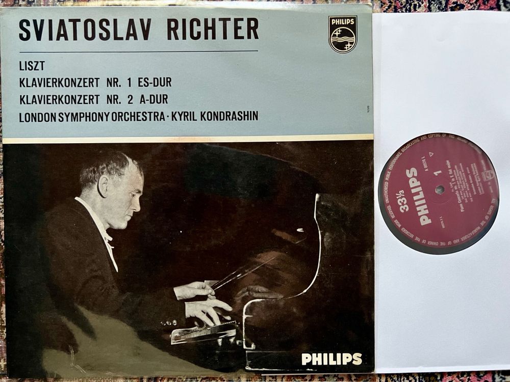 Sviatoslav Richter Liszt Kondrashin Klavierkonzert 1 - LP🛀 (Gebraucht) in Unterseen für CHF 9.9 ...