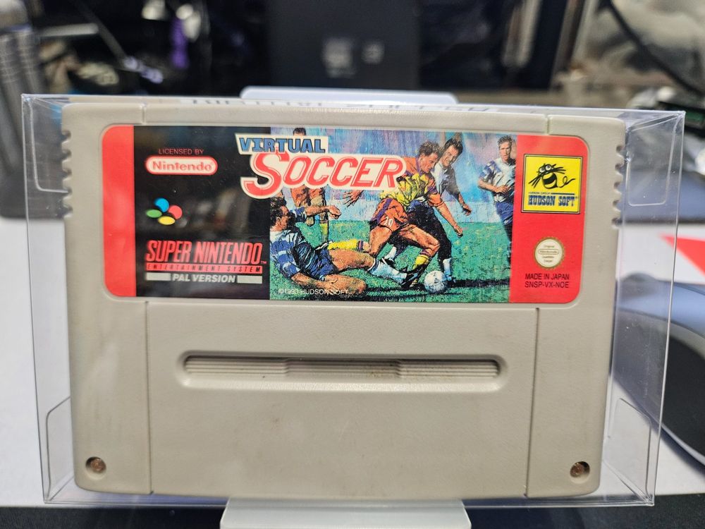 Virtual Soccer - Super Nintendo SNES - Top Zustand! (Gebraucht) in ...