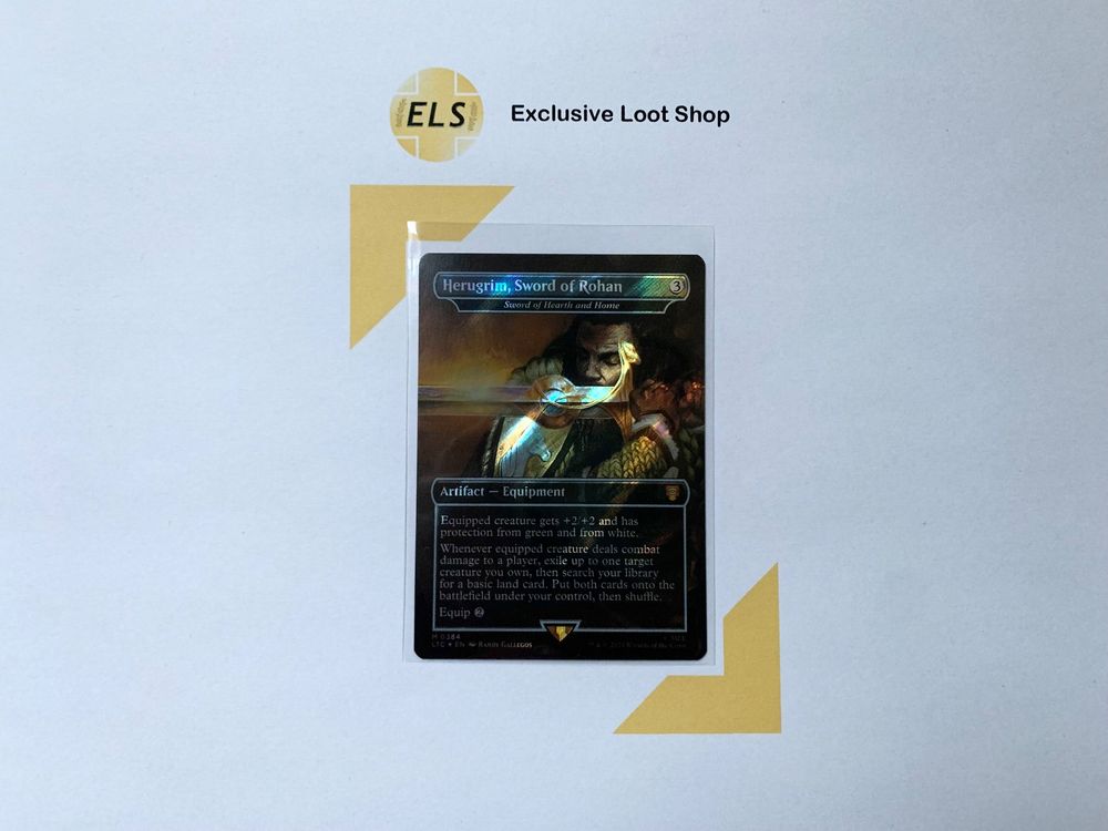 Magic the Gathering LotR Herugrim, Sword of Rohan EN (Neu (gemäss ...