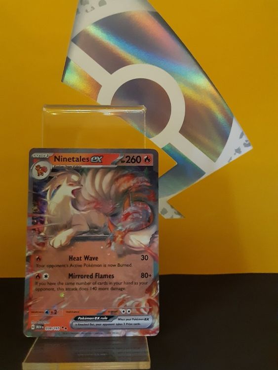 Pokemon 151 MEW038 Ninetales ex EN | Kaufen auf Ricardo
