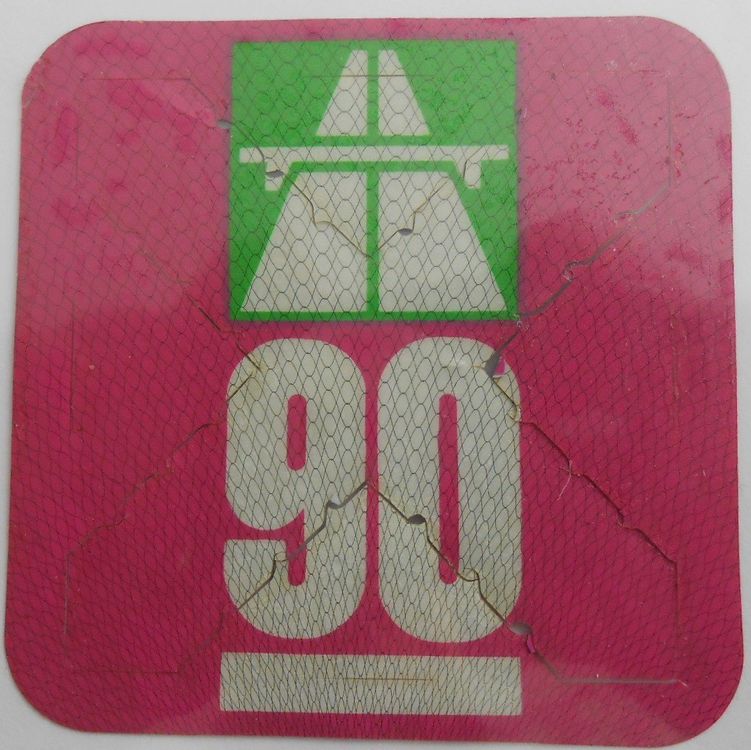 Vignette 1990 Autobahnvignette 90 gebraucht (Gebraucht) in für CHF 29 – mit Lieferung auf ...