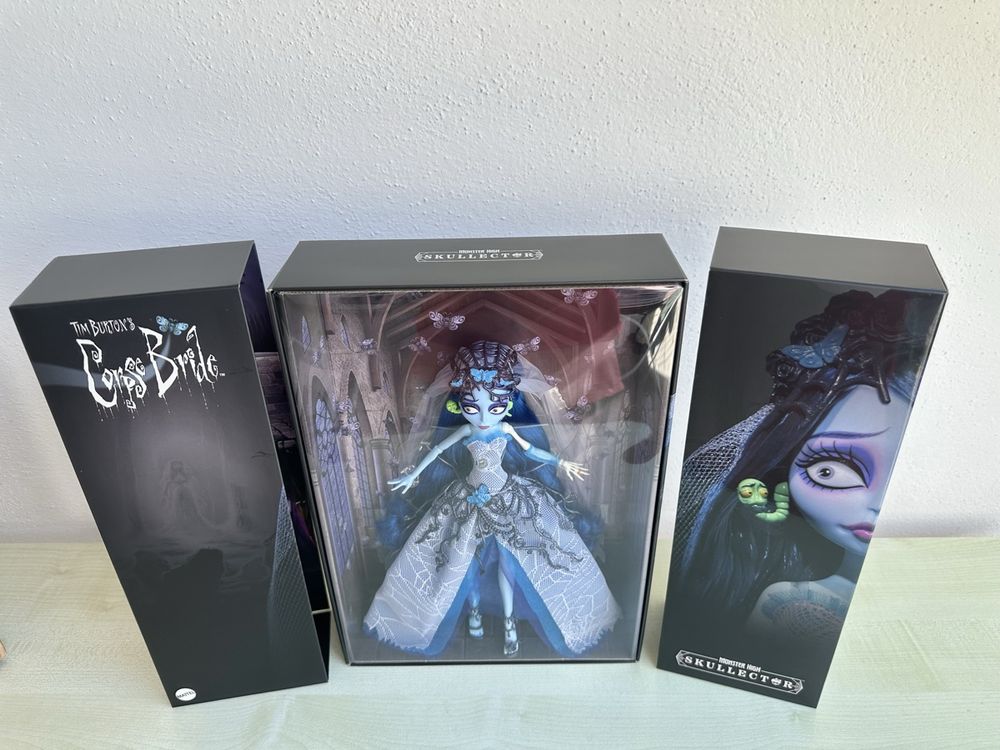 Monster High Skullector Tim Burton’s Corpse Bride Puppe (Neu und ...