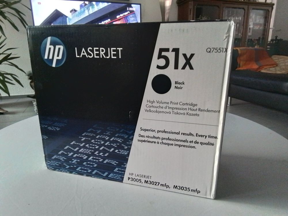 2 Stk. HP Laserjet 51x Q7551X (Neu (gemäss Beschreibung)) in für CHF 15 ...
