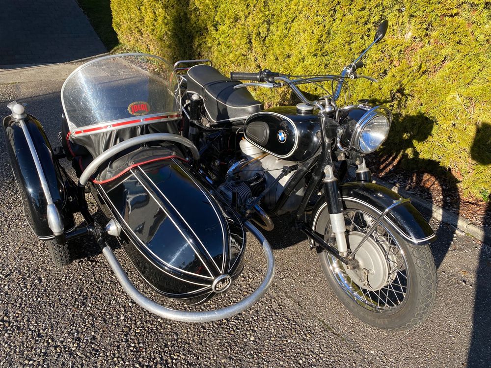 BMW R 60/2 mit Seitenwagen Steib S 350 Veteranenfahrzeug (Gebraucht) in ...