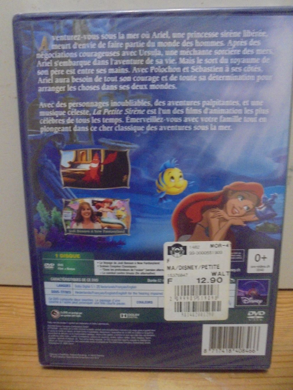 Disney " la petite sirène " NEUF. son en Français + english (Neuf avec ...