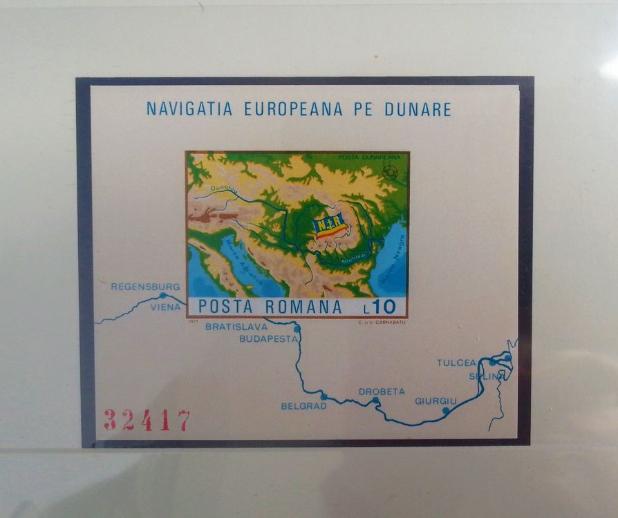 Postautokennzeichen Von Rumanien