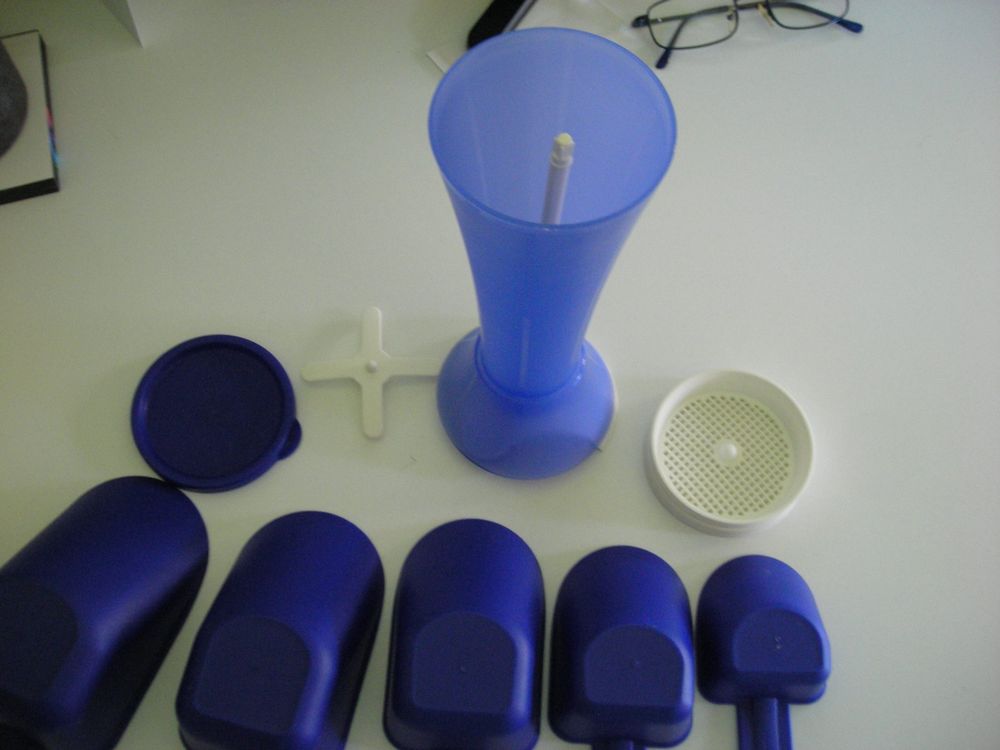 Messlöffel und Puderzuckermühle/Tupper | Kaufen auf Ricardo