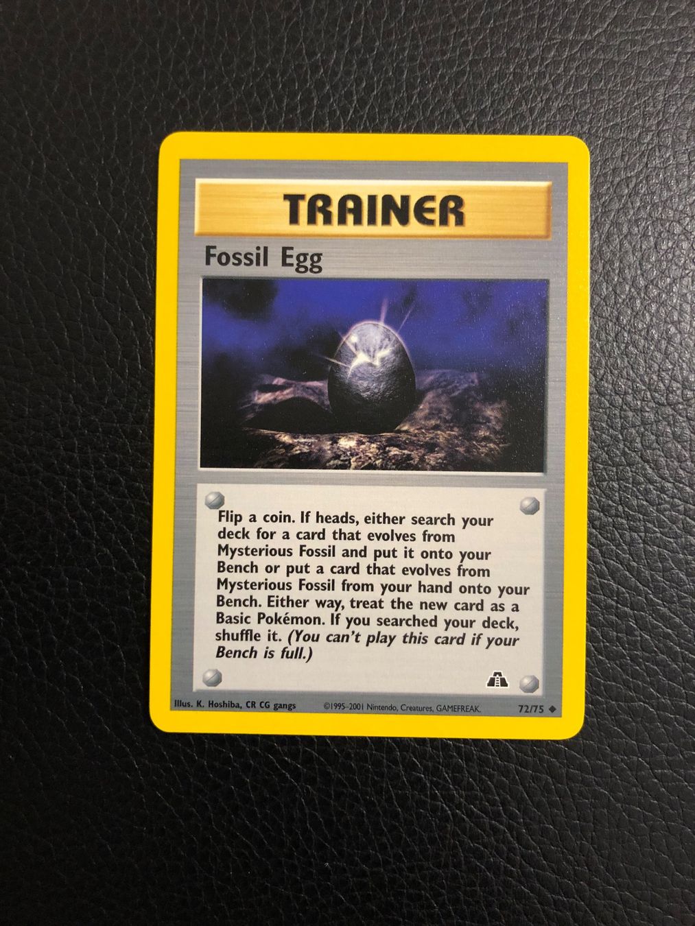 Neo Discovery Fossil Egg 72/75 NM Ab 1 (Gebraucht) in Paradiso für CHF ...