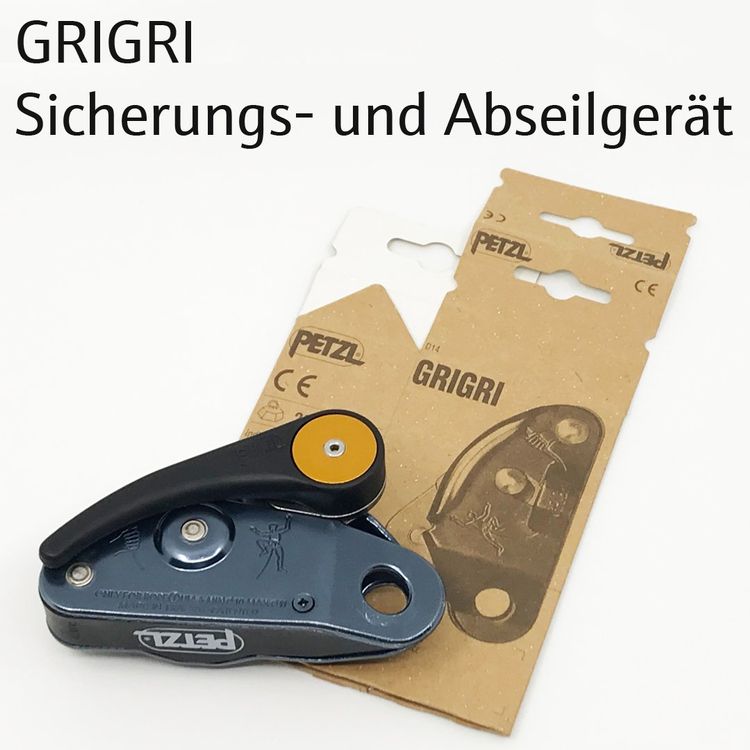 GRIGRI – Generation 1: Sicherungs- und Abseilgerät (Gebraucht) in für ...