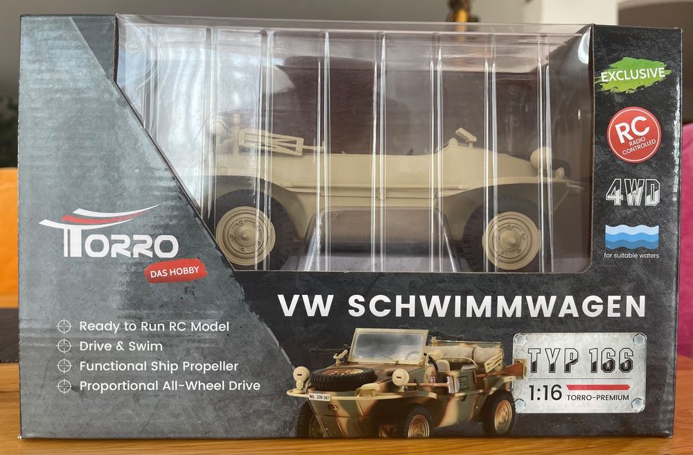 TORRO VW Schwimmwagen Typ166 Neu OVP Top Ware / Preis (Neu (gemäss ...