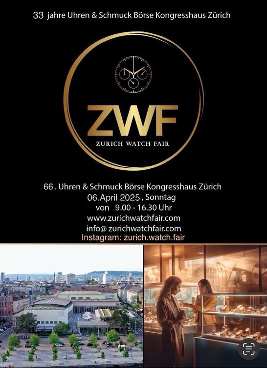 PATEK PHILIPPE 06.04.2025 KONGRESSHAUS ZURICH EINTRITT (Gebraucht) in Zürich für CHF 10 – mit ...