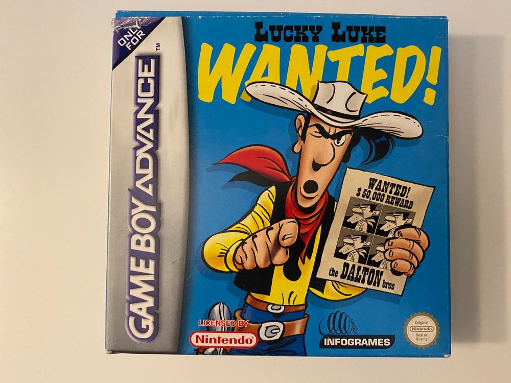 Lucky Luke - Wanted - GBA - OVP (Gebraucht) in Zürich für CHF 25.9 ...