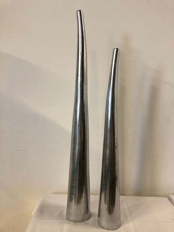 Vasen Set Metall 2 Grössen | Kaufen auf Ricardo