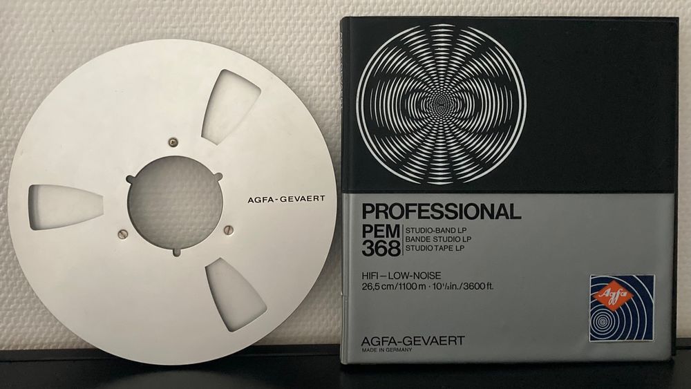 AGFA - GEVAERT Silver Alu Tonbandspule | Kaufen auf Ricardo