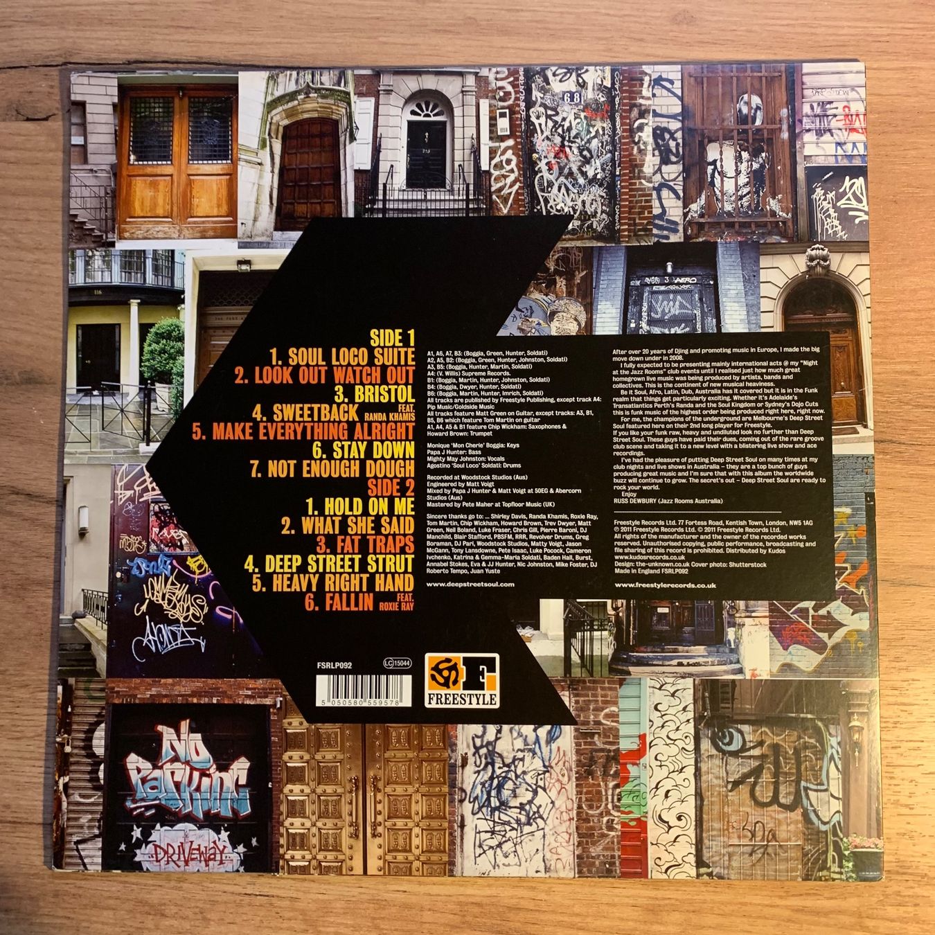 DEEP STREET SOUL - LOOK OUT WATCH OUT...OG UK 2011...VG+/EX (D'occasion ...