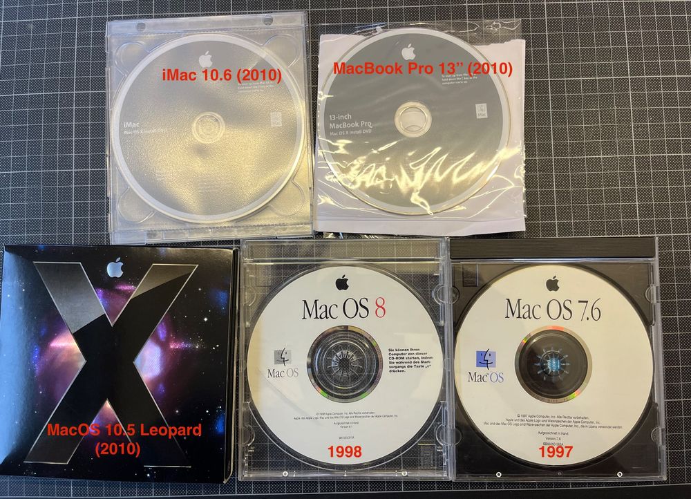 MacOS System- Installations-CDs (Gebraucht) in Buus für CHF 2 – mit Lieferung auf Ricardo kaufen