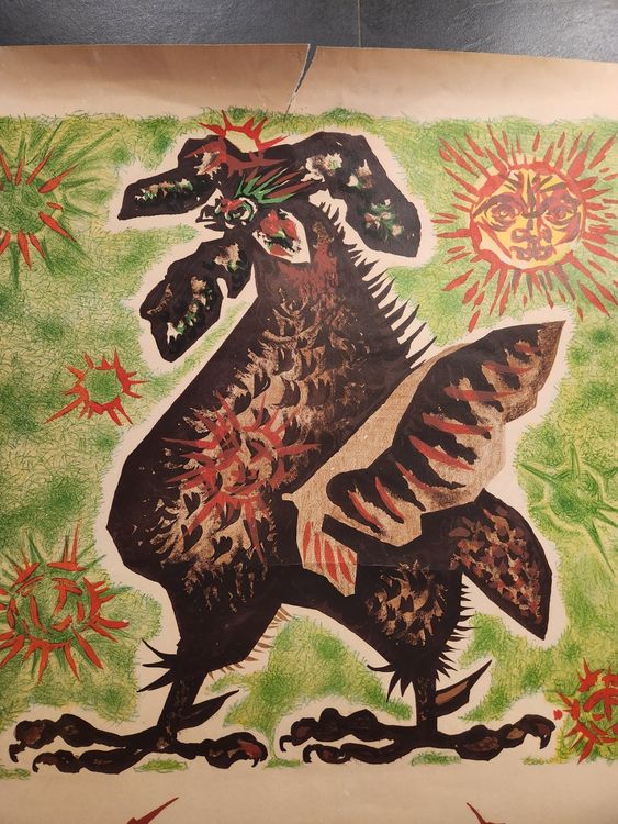 Alte Plakat Lurcat Musee d`Art et d`HISTOIRE GENEVE 1963 (Gebraucht) in ...