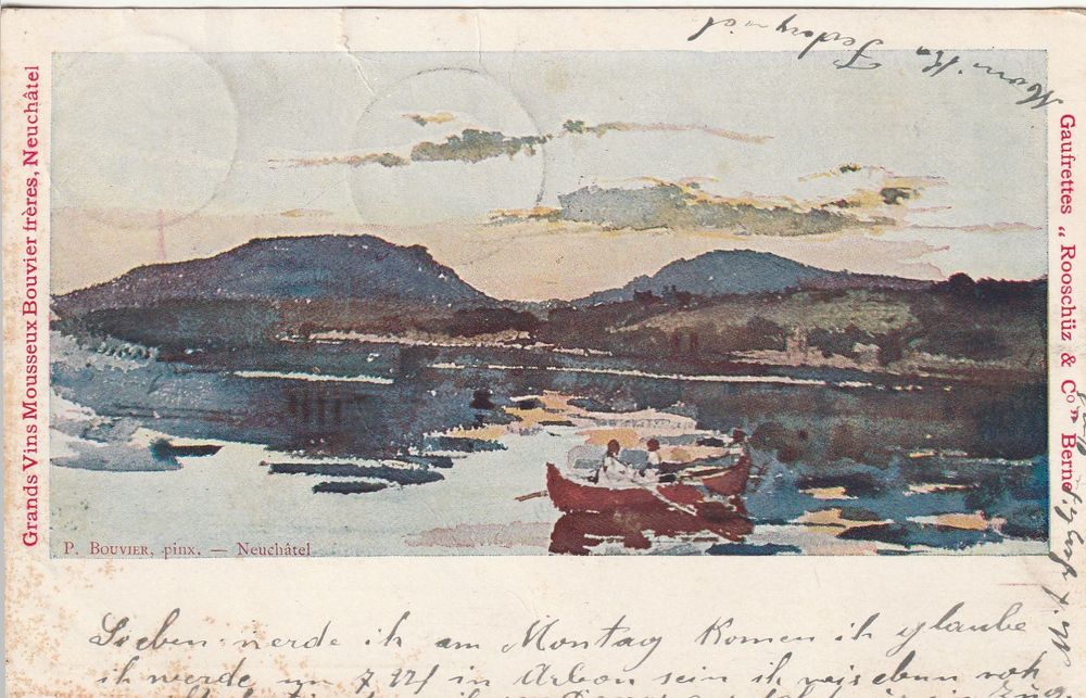 Neuchàtel - 1905 - Kunstler-Karte signiert | Kaufen auf Ricardo