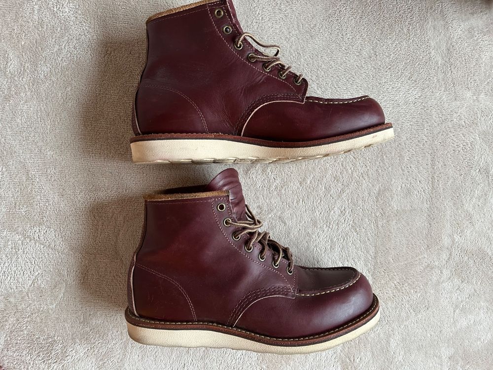 Red Wing 8856 D Moc Toe Oxblood Mesa Leather - 10 (Gebraucht) in ...