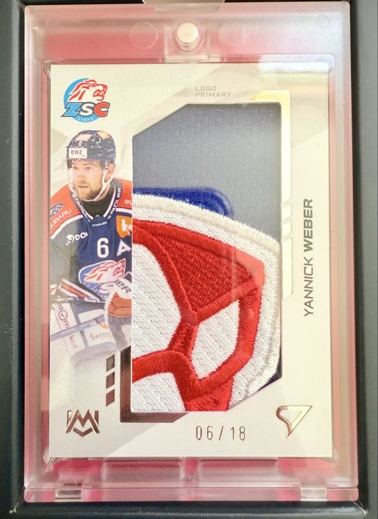 Sportzoo Unique Mark - Yannick Weber ZSC Lions (Neu und originalverpackt) in Froideville für CHF ...