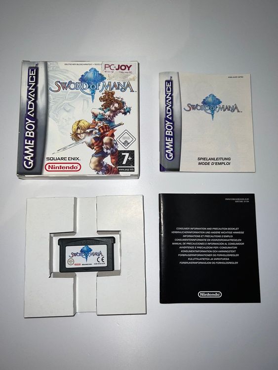 Nintendo Game Boy Advance (GBA) Spiel - Sword of Mana (OVP) | Kaufen ...
