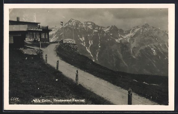 Alp Grüm, Restaurant Fanconi mit Strass (Gebraucht) in Berlin für CHF 7 ...