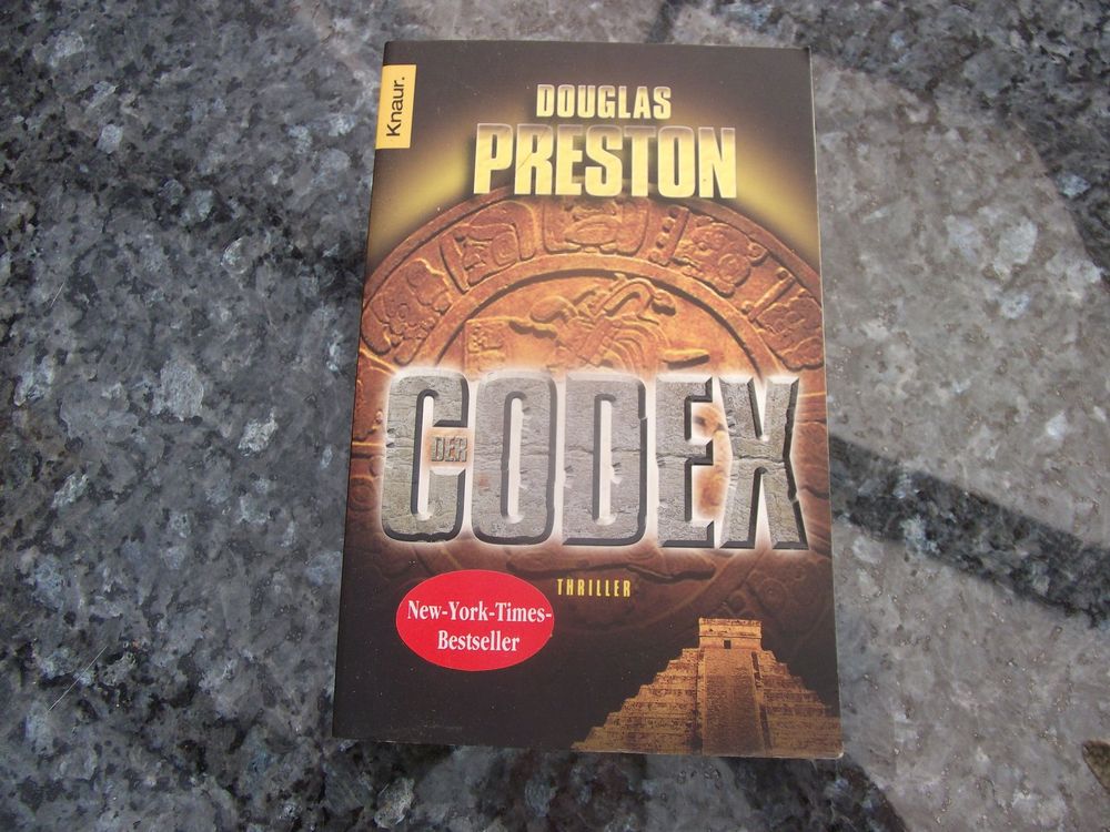 Codex von Douglas Preston (Gebraucht) in reitnau für CHF 1 – mit Lieferung auf Ricardo kaufen